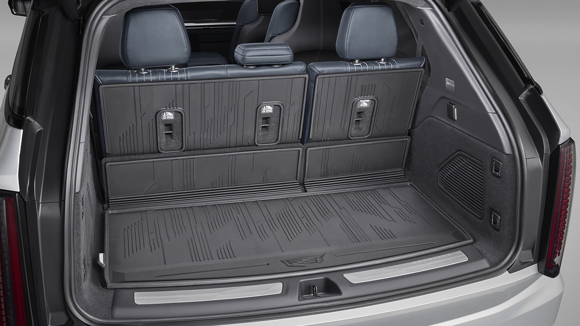 escalade cargo space