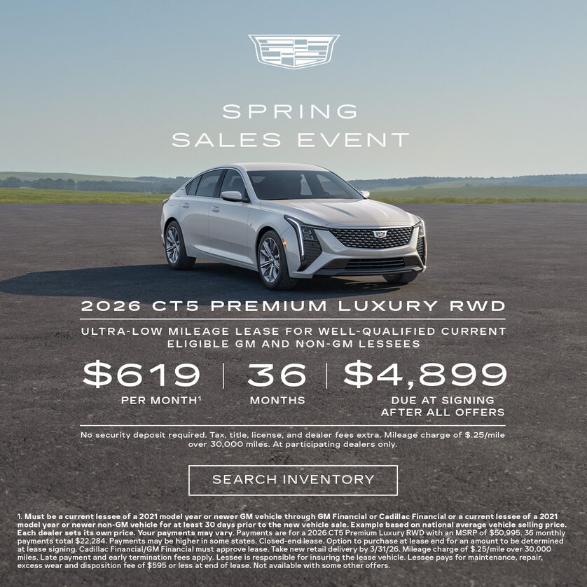Current Offers, Deals, Specials and Incentives